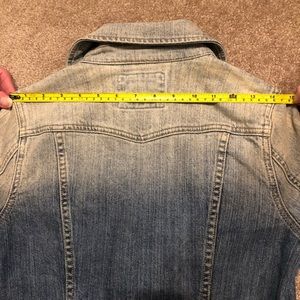 Jackets & Coats | Denim Jacket With Aztec Print | Poshmark